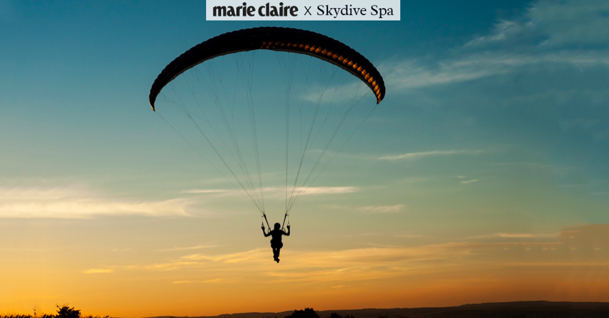 Win een parachutesprong voor twee personen bij Skydive Spa - Marie Claire