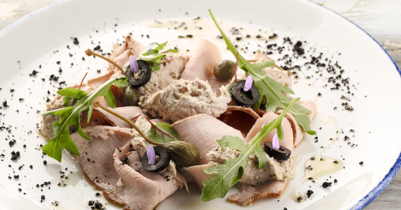 Recept: vitello tonnato à la Wout Bru - Marie Claire